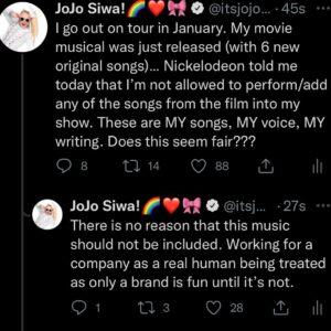 JoJo Siwa Rips Nickelodeon Over Rights To Perform Her Own Music