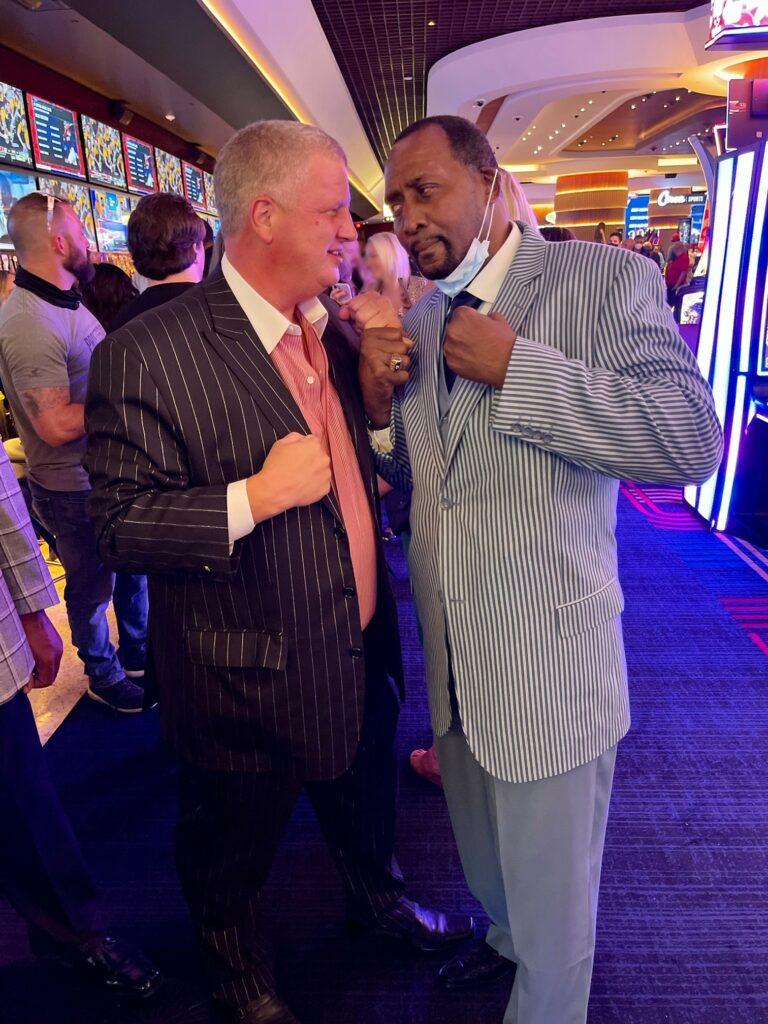 MLB Star Eric Hosmer Slides Into Downtown Las Vegas For The Weekend