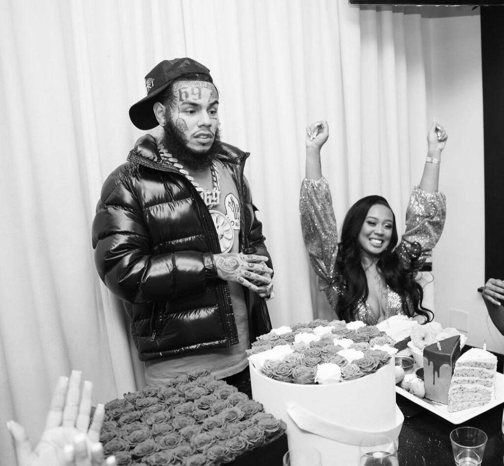 Tekashi 6ix9ine Gifts Girlfriend Over $100,000 CASH For Her Birthday!