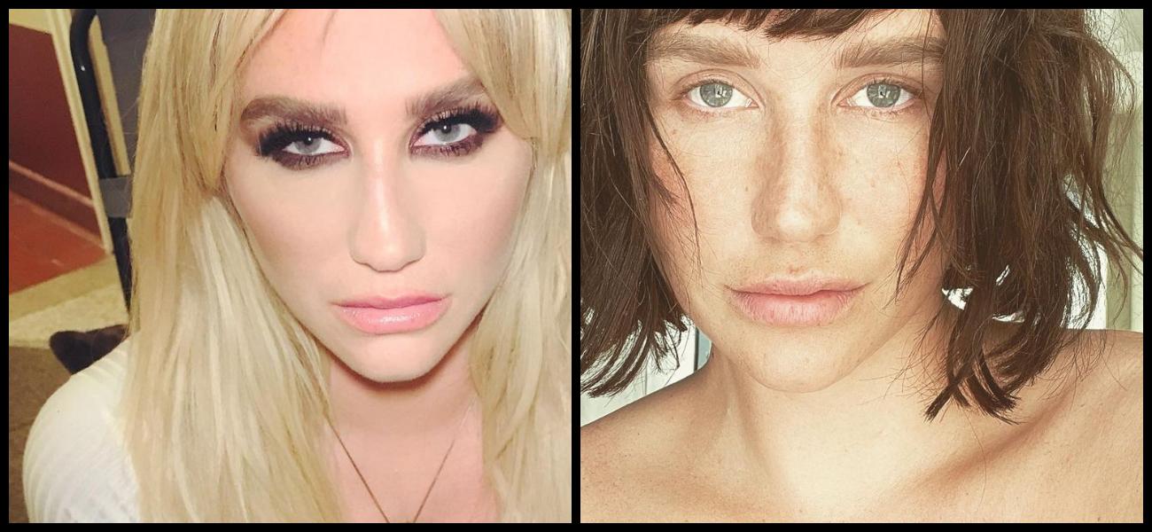 Kesha Changes Blonde For Brunette, Needs 'More Teeth'