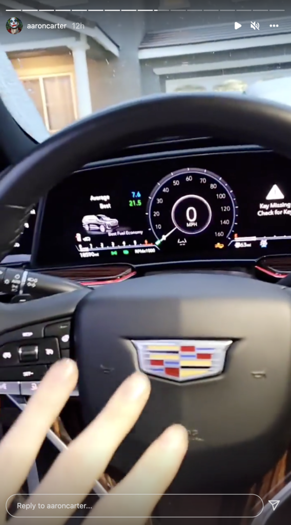 Aaron Carter Shows Off His New Ride: 'Wait Till You See What I Do'