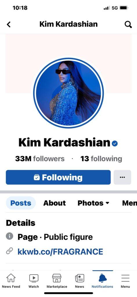 Kim Kardashian Celebrates Divorce With Name Change On Facebook