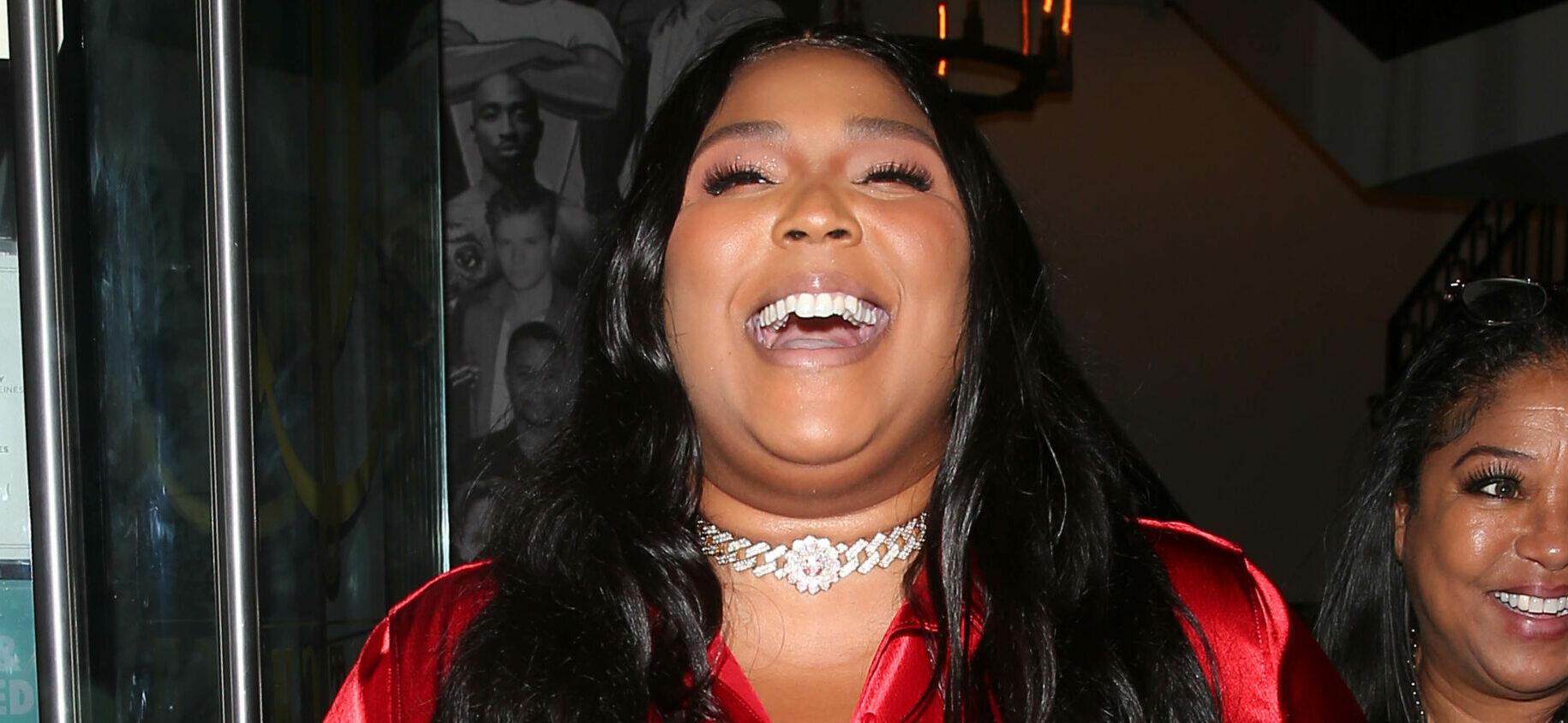 Lizzo Lets Booty Hang Out Because Its 'About Damn Time'