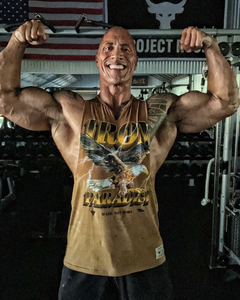 Dwayne Johnson's Flex Photo Has To Be Seen To Be Believed!