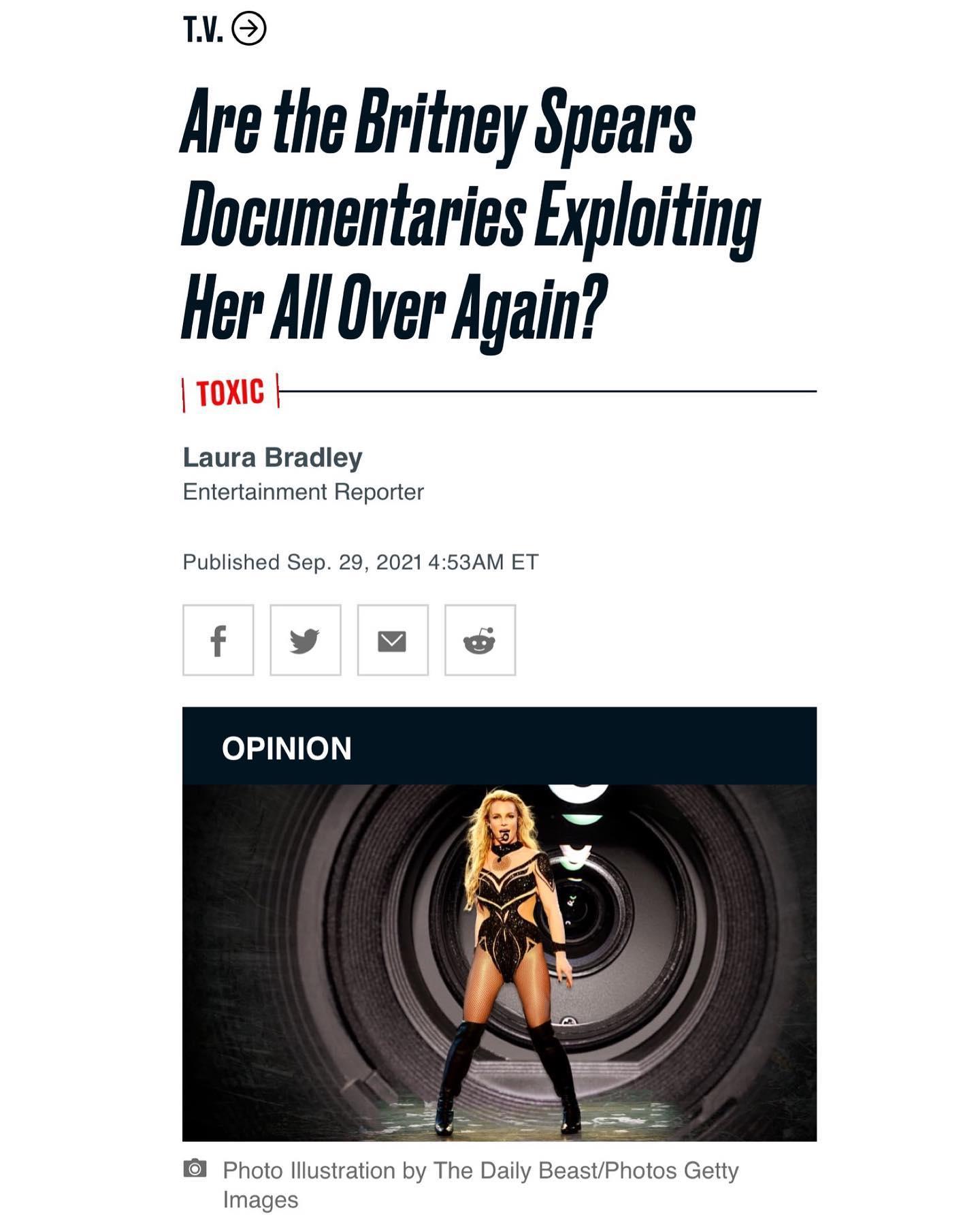 Britney Spears Breaks Silence On The Documentaries About Her Life