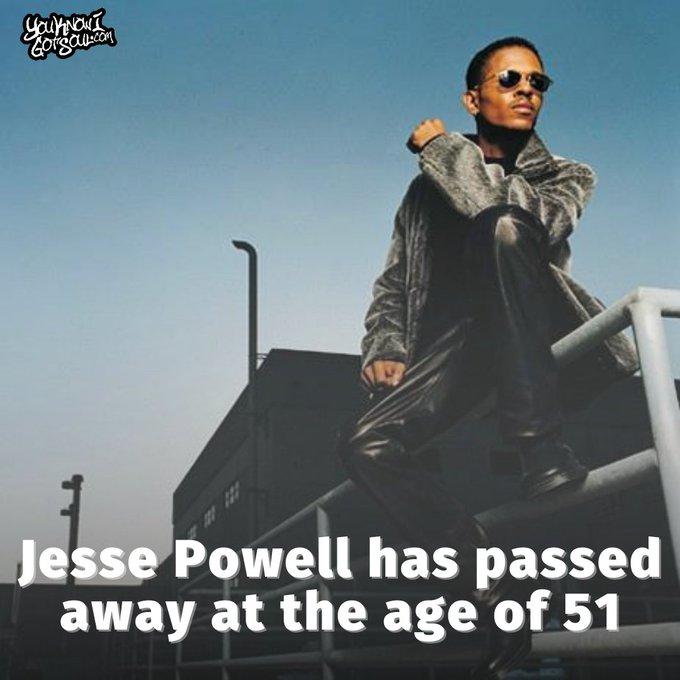 'You' Hit Singer Jesse Powell Has Passed Away At 51