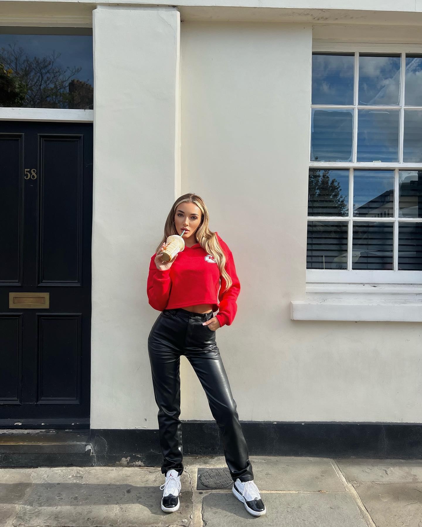 Beaux Raymond In Revealing Bodysuit Is 'Hot In Red'