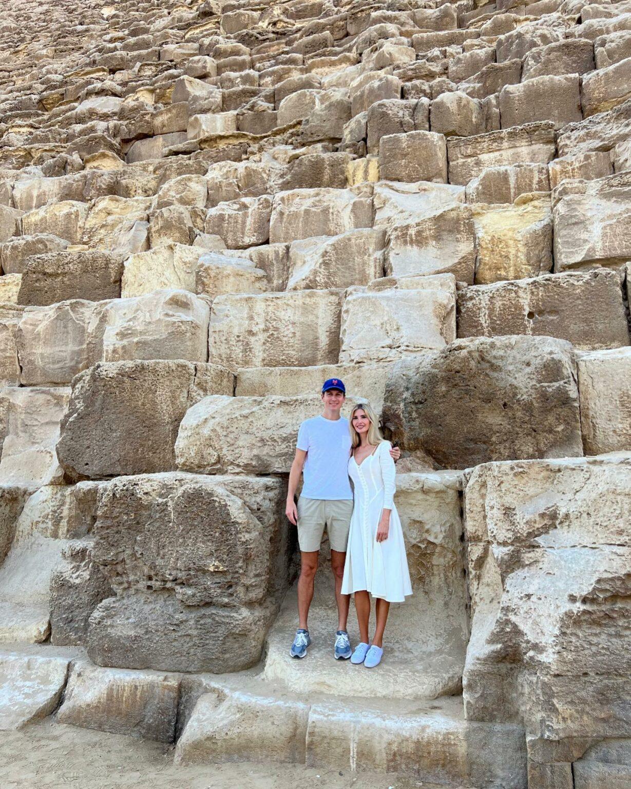 Ivanka Trump Shows Off Her Massive Camel In Egypt!