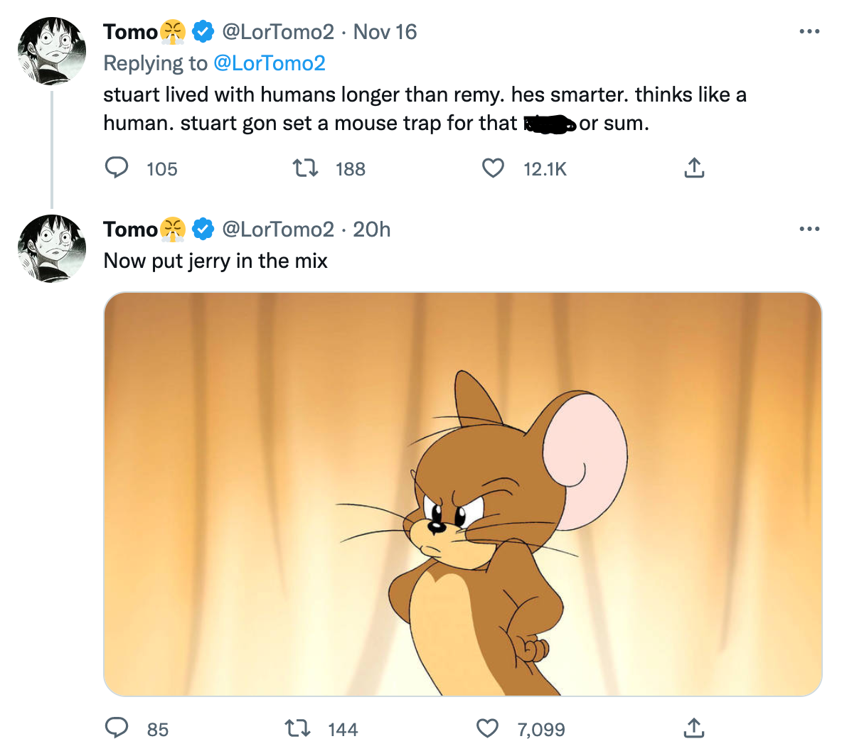 Twitter Erupts Into Debate About 'Stuart Little' vs. Remy