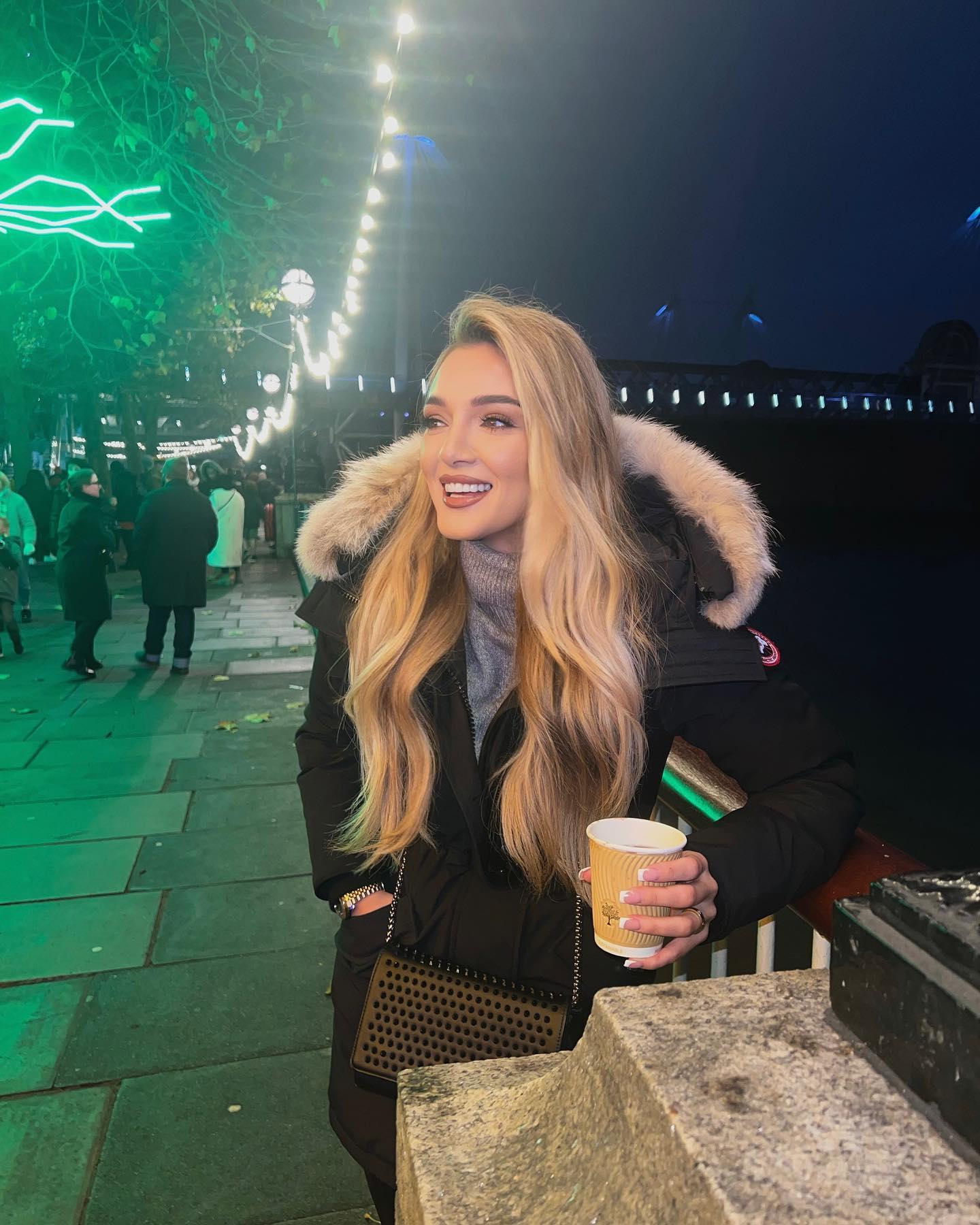 Beaux Raymond Plays 'Peek A Boo' In A Braless Denim Jacket