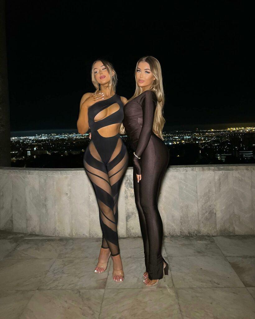 Sisters Jessica Rose & Eve Gale Stun In Sheer Bodysuits