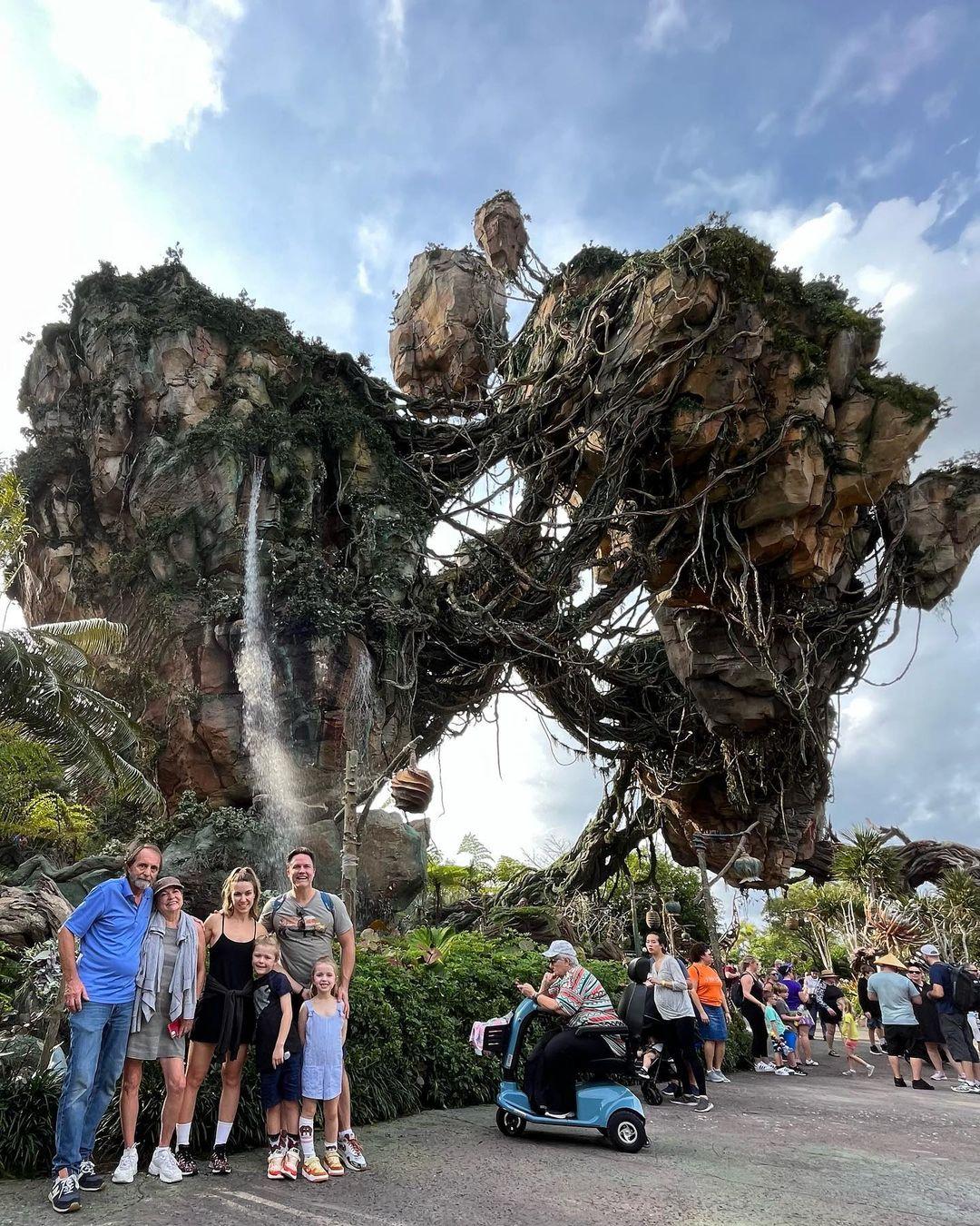 'Ginny & Georgia' Star Scott Porter Visits Disney World With Family
