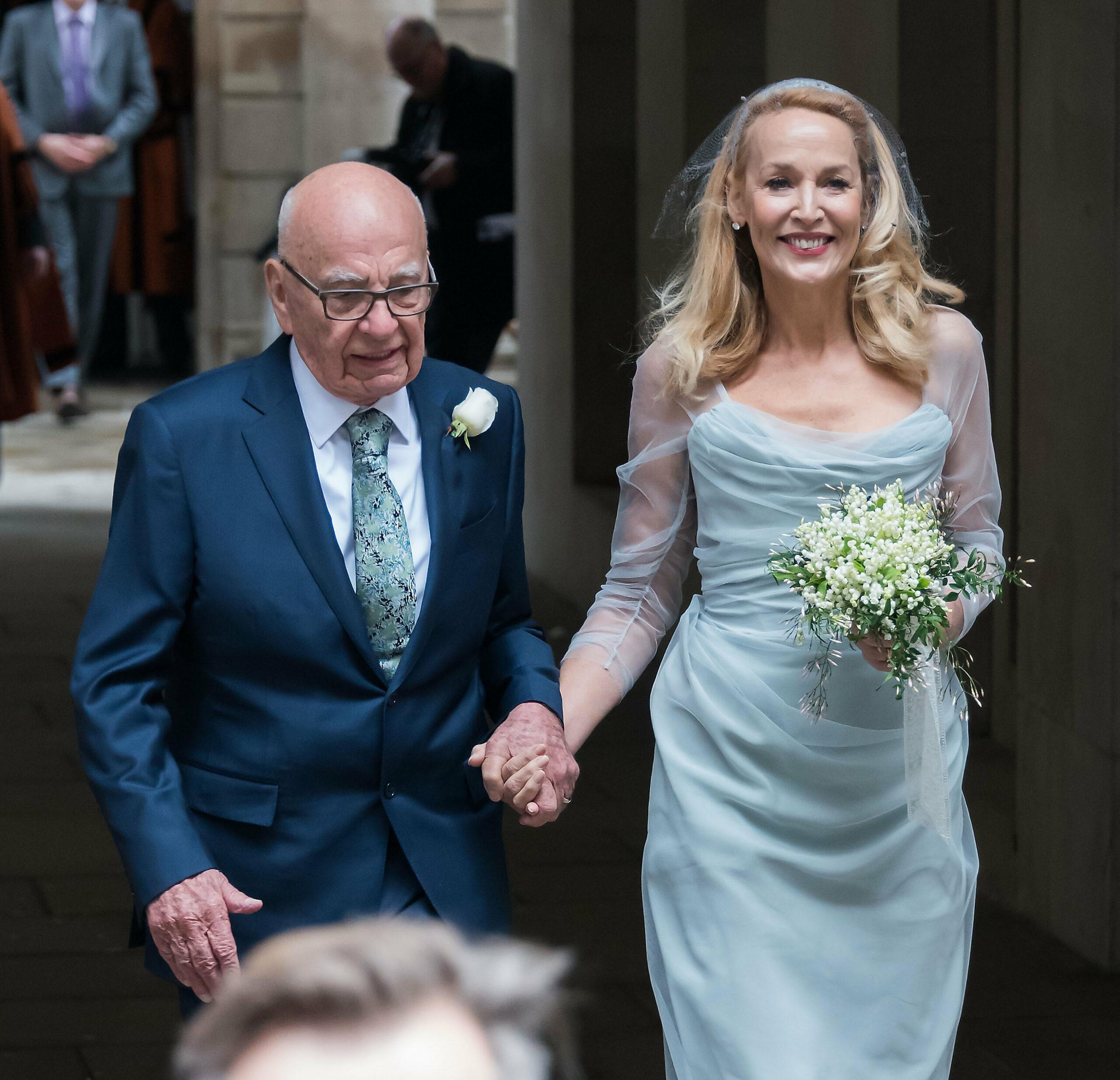 Rupert Murdoch Is Reportedly ENGAGED To Ann Lesley-Smith