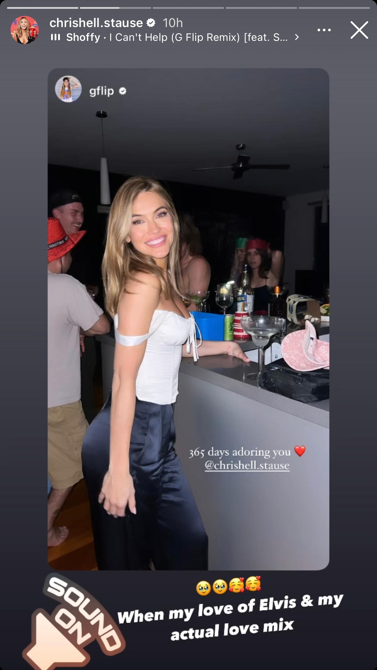 Chrishell Stause & G-Flip Celebrate First Anniversary As A Couple