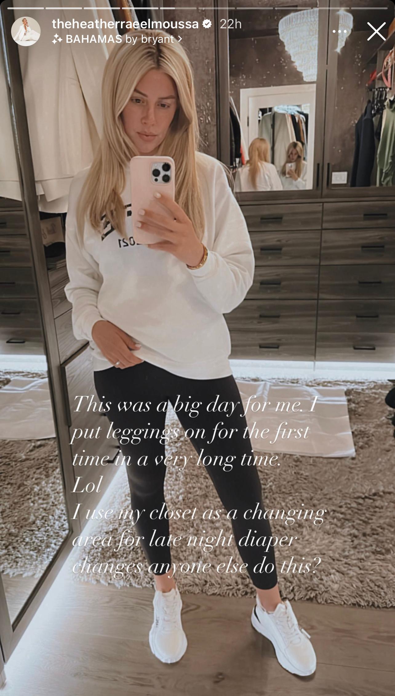 Heather Rae El Moussa Makes Progress With Postpartum Journey