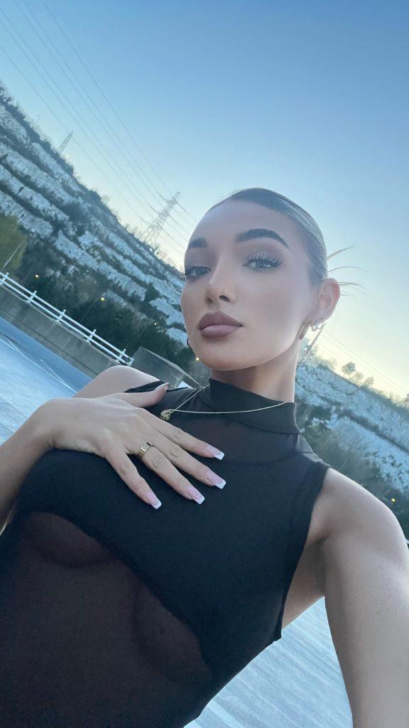 Beaux Raymond Drops Jaws In Her See-Through Bodysuit