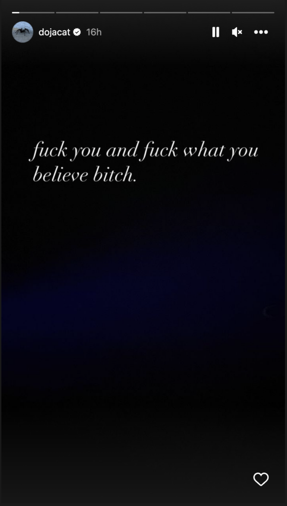 Trolls Criticize Doja Cat Over 'Satanic' Tattoo