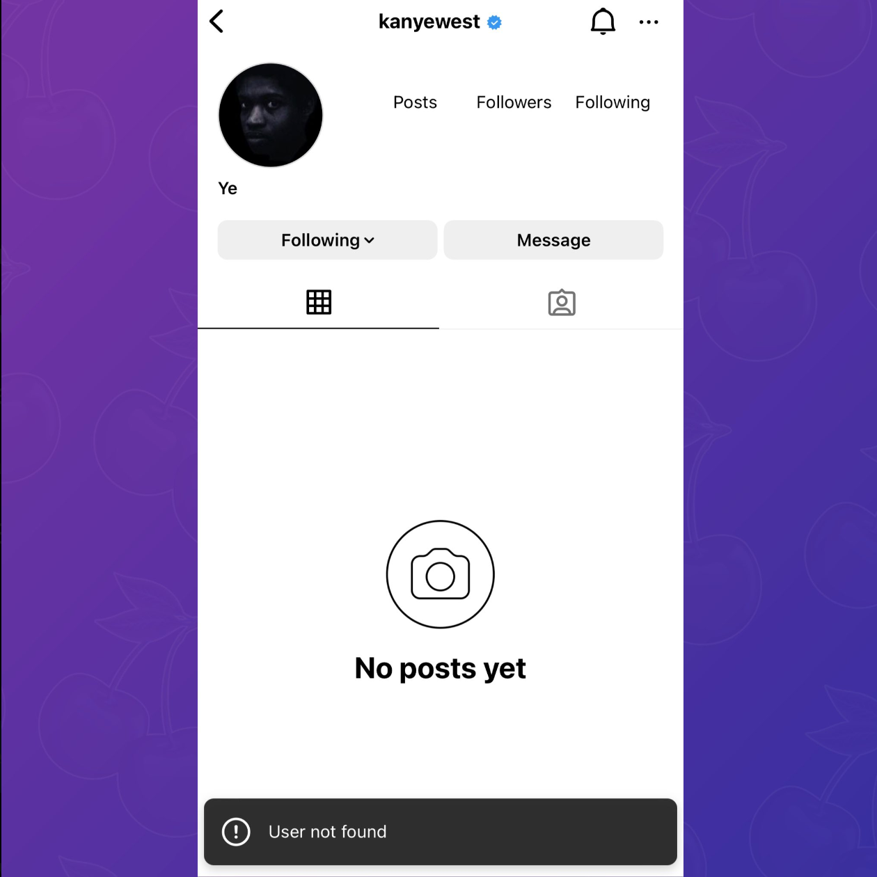 Kanye 'Ye' West Leaves Instagram After Getting Sued