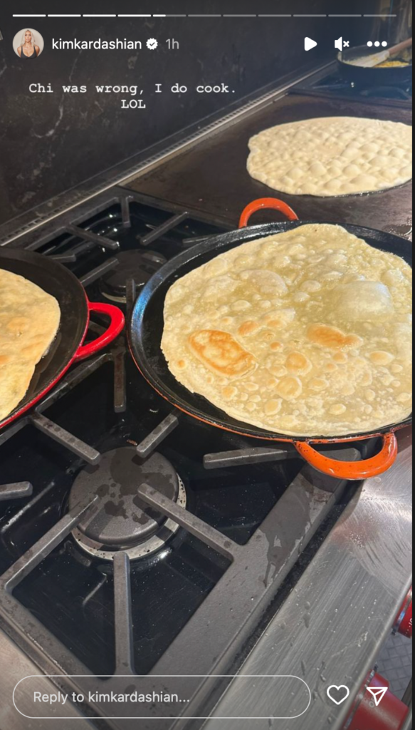Kim Kardashian Gets Roasted For Her Cooking By Chicago