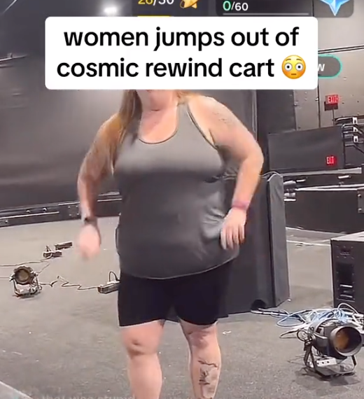 Guest Jumps Out Of Roller Coaster Ride Vehicle At Disney World