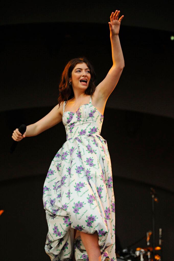 Lorde Shares A New Snap Of Herself In The Studio