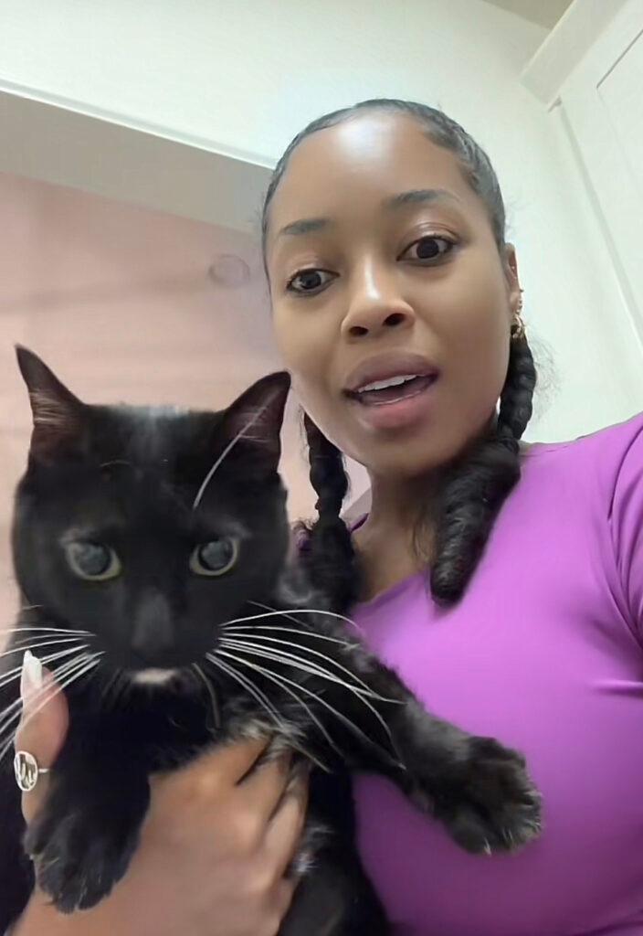 TikTok Creator, Nina Shares Nightmare Of Traveling With Her Cat To Bali