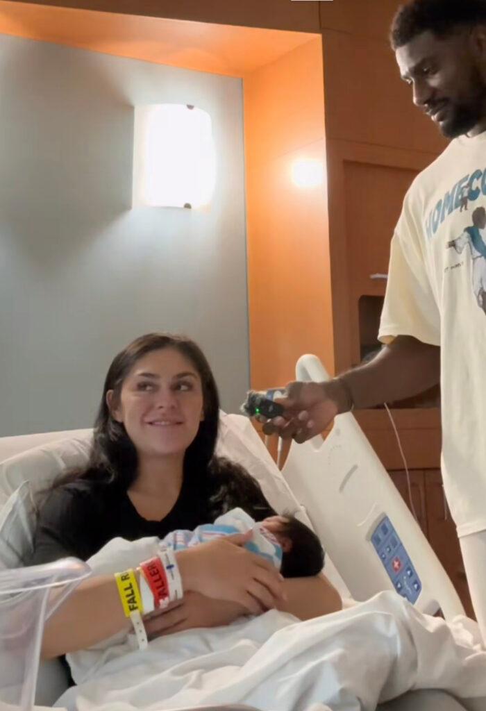 Chanen & Juwan Johnson Share Details Of Their Daughter's Birth