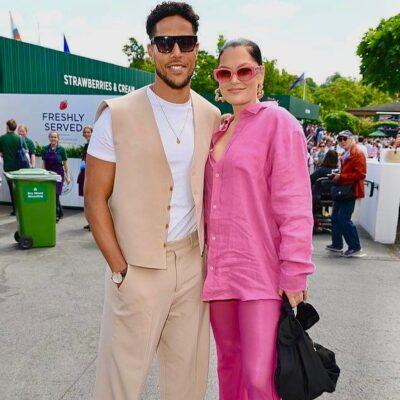 Jessie J And Chanan Colman Enjoy Day Date At Wimbledon