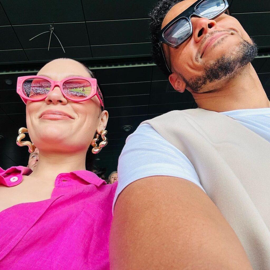 Jessie J And Chanan Colman Enjoy Day Date At Wimbledon