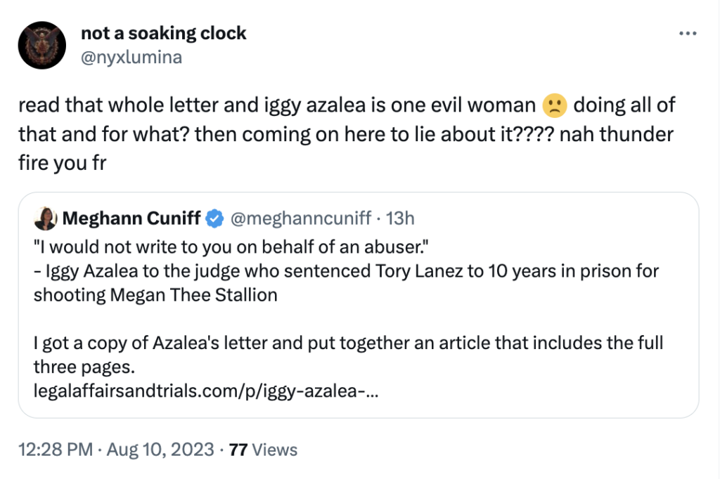 Iggy Azalea Letter For Tory Lanez Blasted For Poor Grammar, Lies