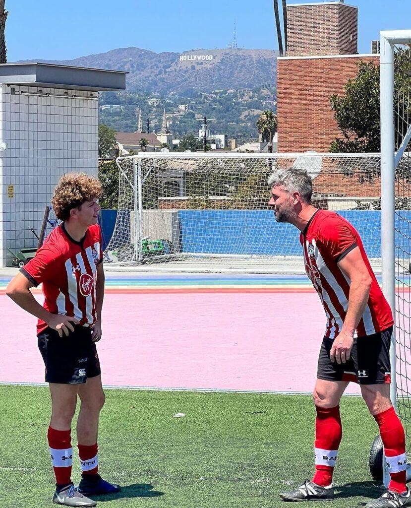 Proud Dad Ant Anstead Enjoys Soccer Time With Son Archie