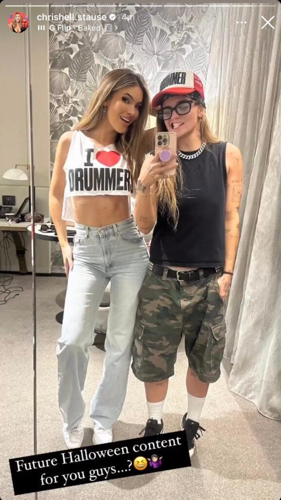 Chrishell Stause Fangirls Wife As She Flaunts Toned Midriff