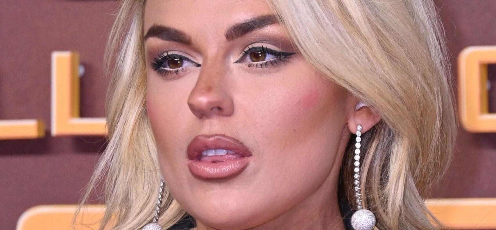 Tallia Storm In See-Through Dress Promotes Her New Single