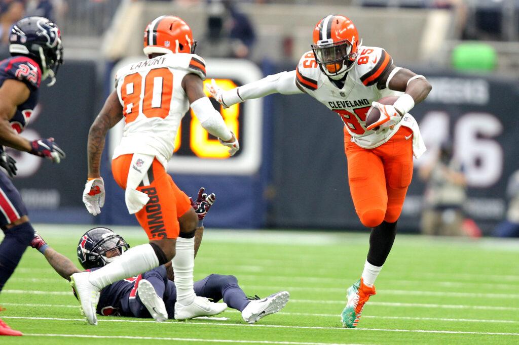 NFL's David Njoku Reveals 'Painful Burns' From Bonfire Mishap