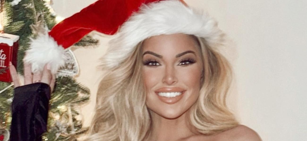 Bikini Bombshell Ashley Alexiss Flaunts Christmas Curves