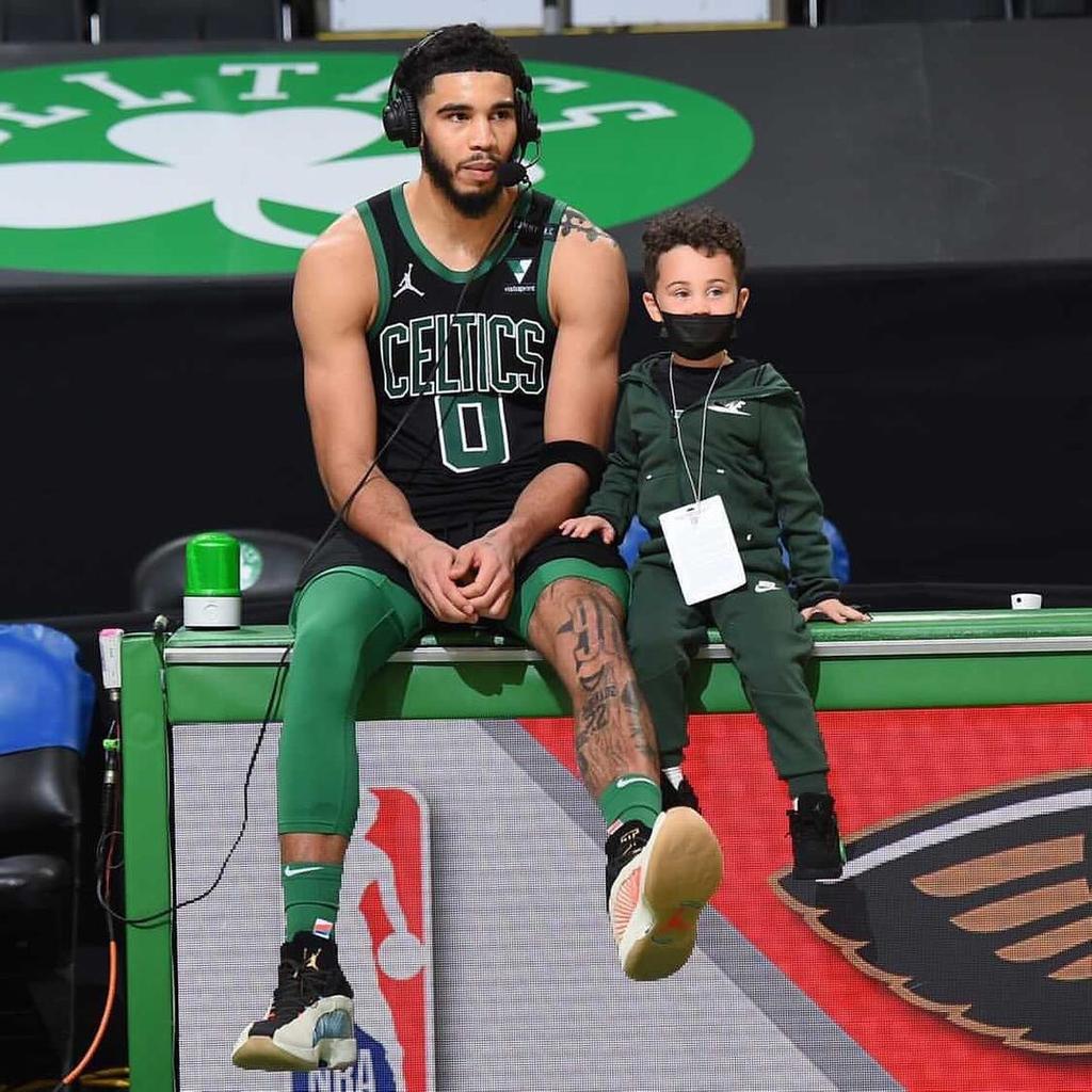 NBA Star Jayson Tatum Celebrates Son 'Deuce' On Birthday