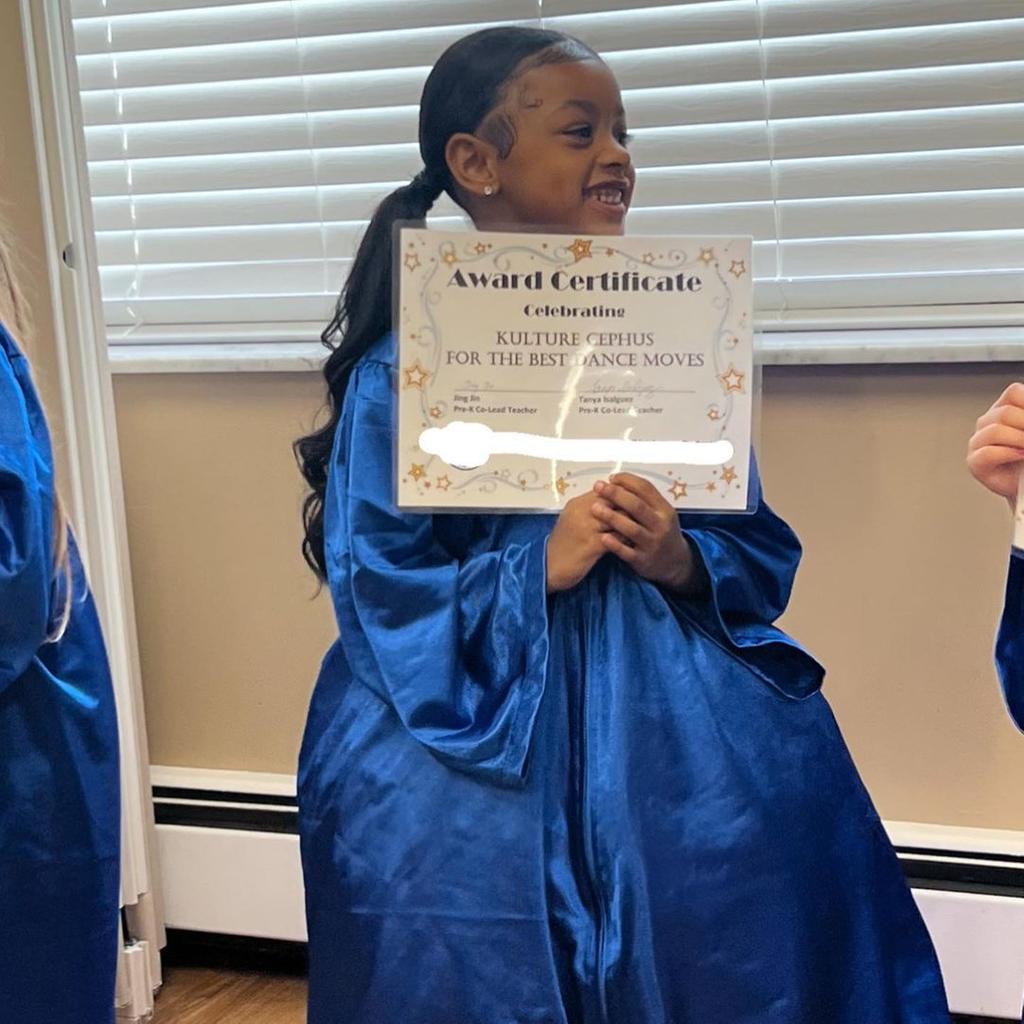 Cardi B Is 'Emotionally Proud' As Daughter Graduates Pre-K