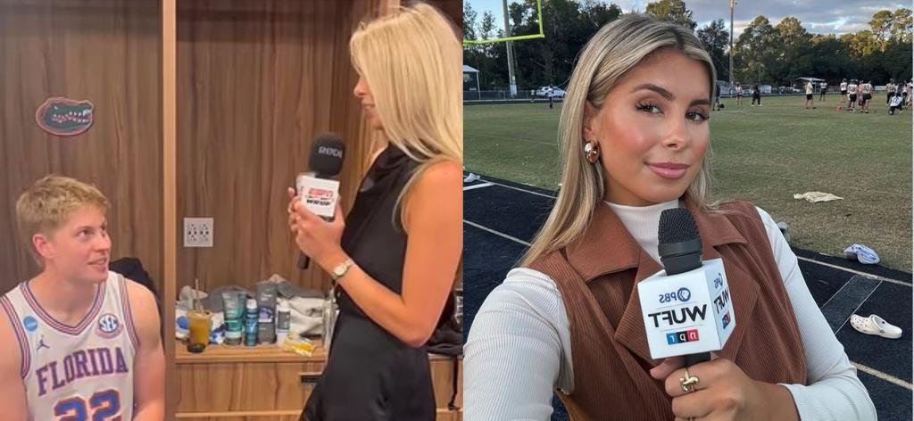 Gators’ Bennett Andersen Goes Viral After Flirty Interview Moment