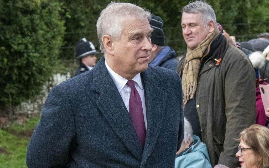Prince Andrew Spotted On Christmas Day Outing With Royals