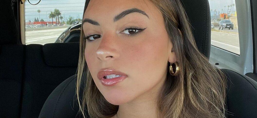 TikTok Star Gabriela Moura Flaunts Her Abs In The Tiniest Black Bikini