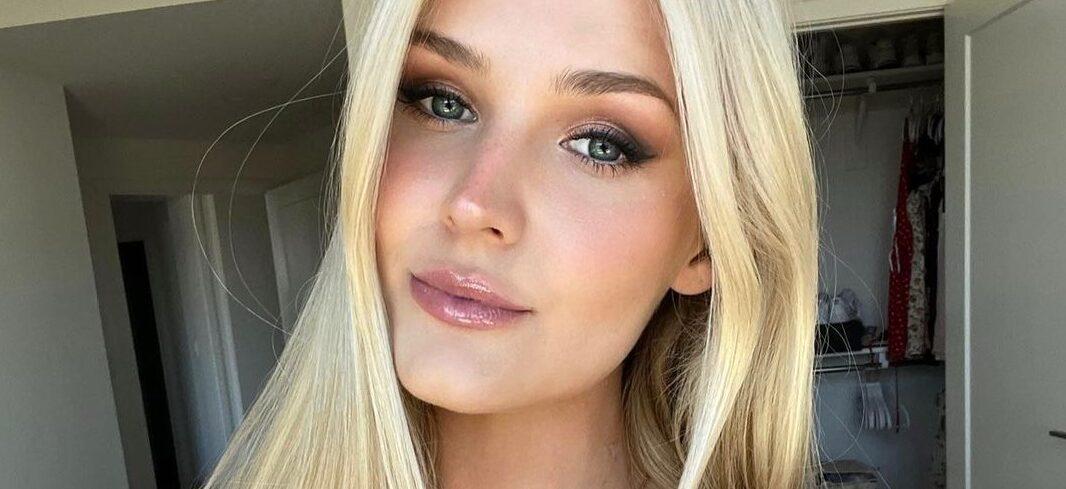 'California Girl Next Door' Allie Dunn Stuns In Her Pink Bikini