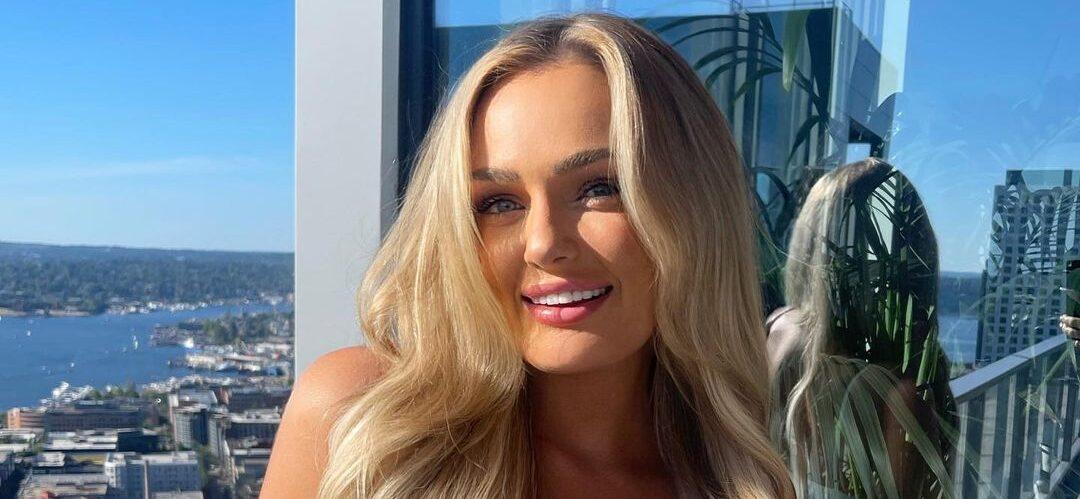 'LIB' Star Micah Lussier Visits Pumpkin Patch In White Crop Top