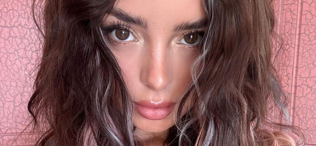 Demi Rose Shows Off Her New Mermaid Hair In Busty Selfies