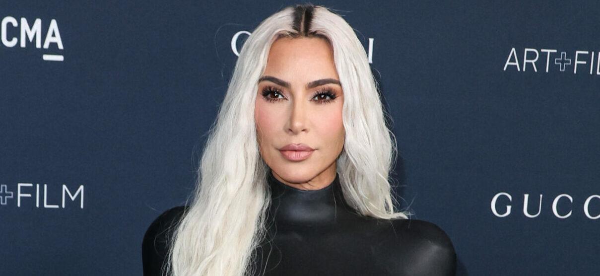 Kim Kardashian Rocks A Gold Belly Chain In Sizzling New Snaps