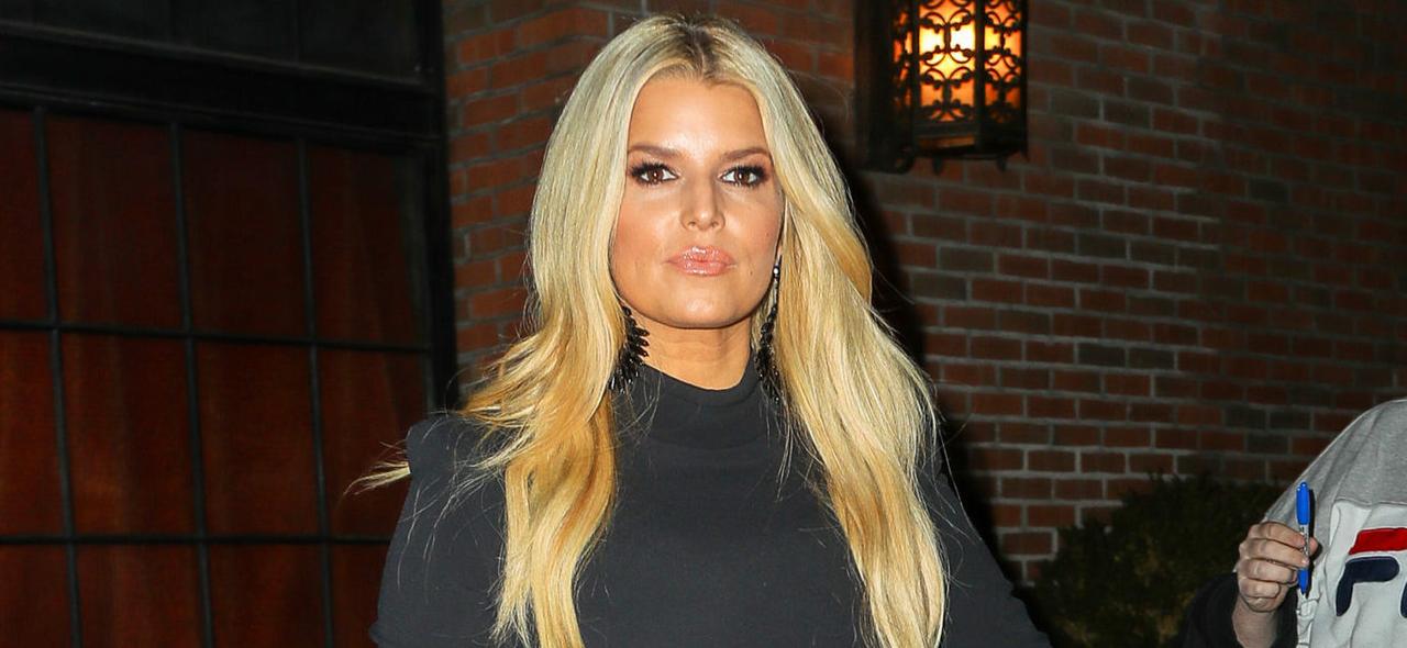 Jessica Simpson Shows Off Her 8th Grade Cheerleading Jacket