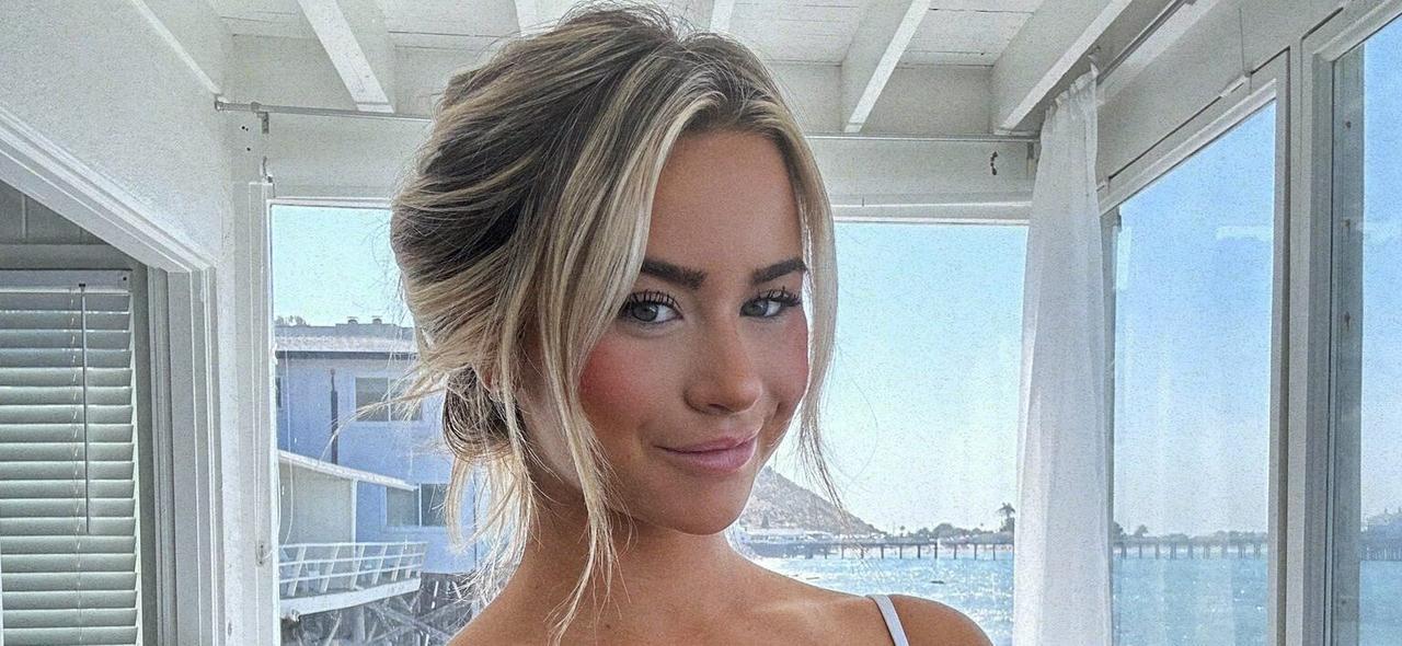 Emily Elizabeth Makes Eyes Pop In Her Tiny White Bikini