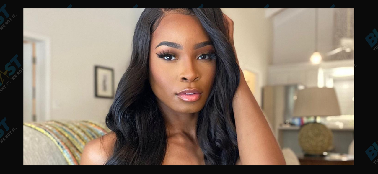 Courtney Randolph In Strappy One-Piece Warns 'Don't Compare Yourself'