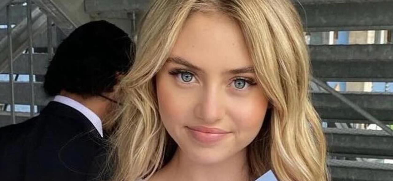 Heidi Klum's Daughter Enjoys Ice Cream In Backyard Minidress