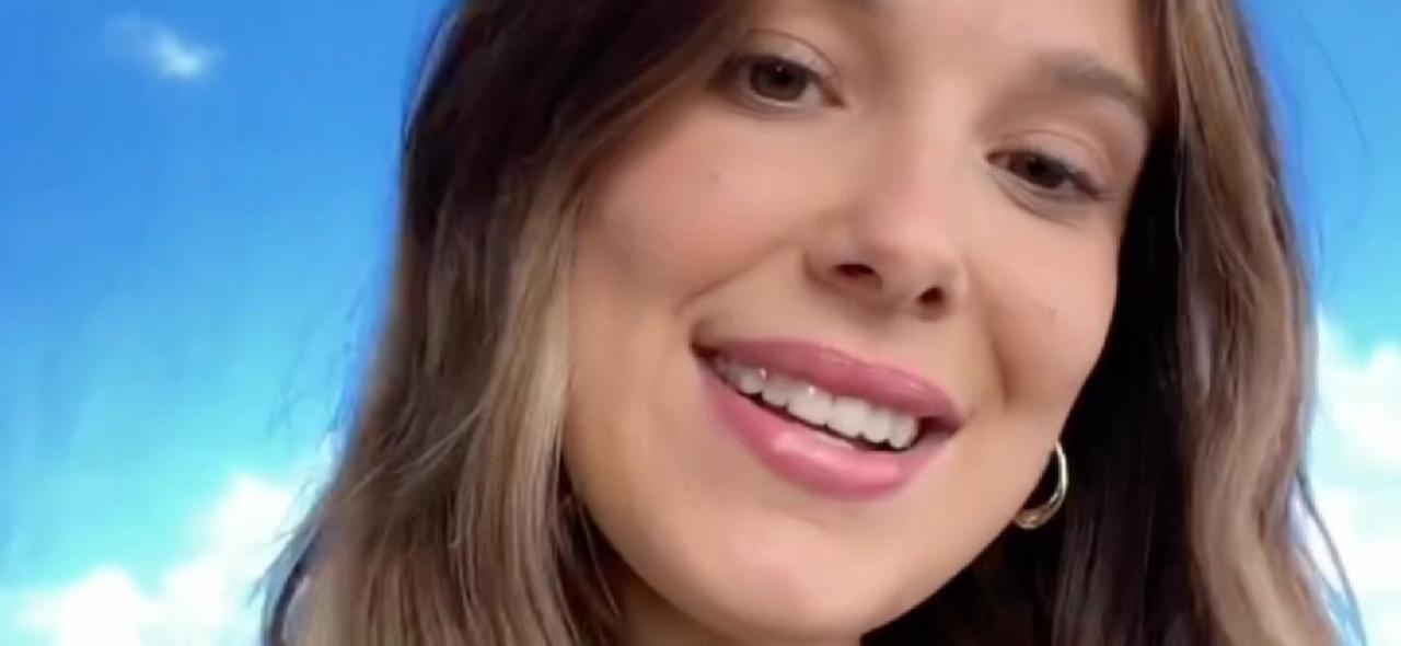 Millie Bobby Brown In Eye-Popping Bikini Gets 'Pool Ready'