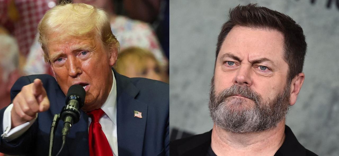 Nick Offerman Roasts Ex-President Donald Trump In New Song